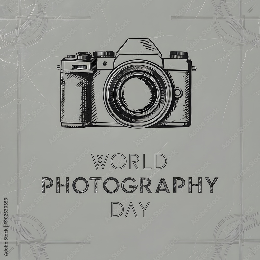 Beautifully Illustrated Camera Designs for World Photography Day with ...