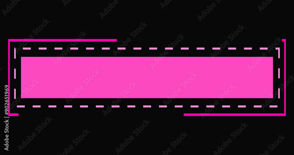 Modern cool-designed color lower third in 4K alpha channel. Stunning 4K ...