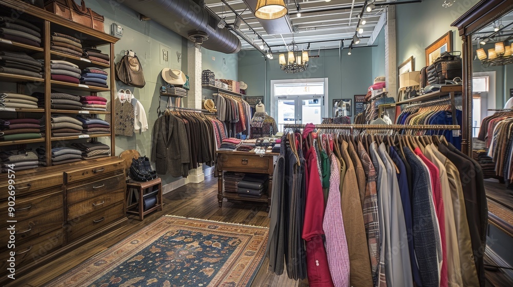 Envision a cozy, family-owned clothing store that has been a local ...