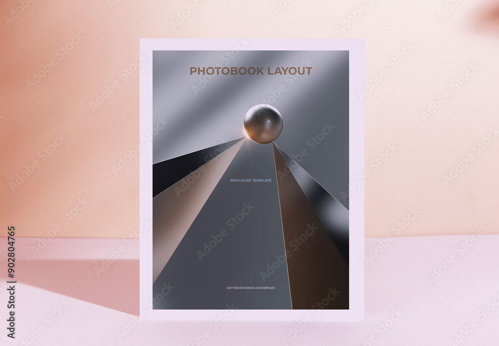 Creative PhotoBook Brochure Layout Stock Template | Adobe Stock