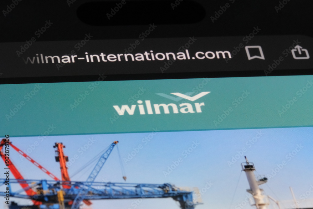 Shanghai,China-July 30th 2024:Wilmar International company brand logo ...