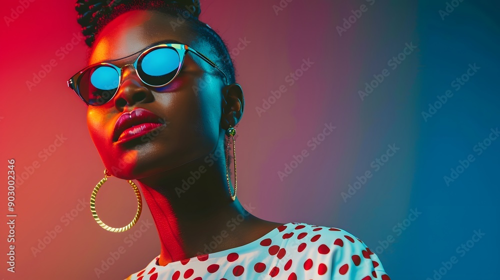 Illustration of A trendy Instagram post template with stylish dot fonts ...