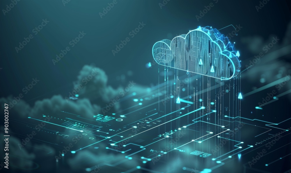 Machine learning weather forecast, climate prediction tech, data ...