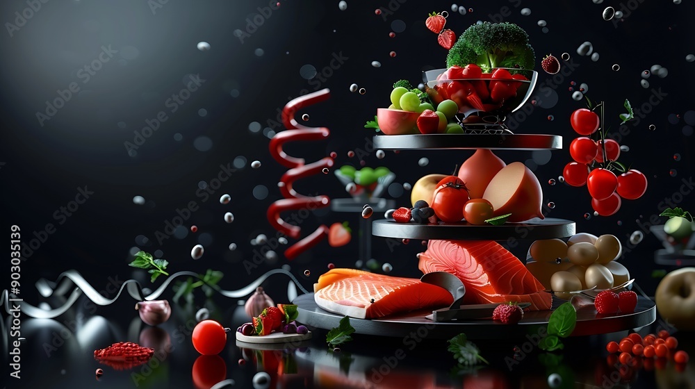 Balanced Diet Science and Nutrition sciences with two main Food groups ...