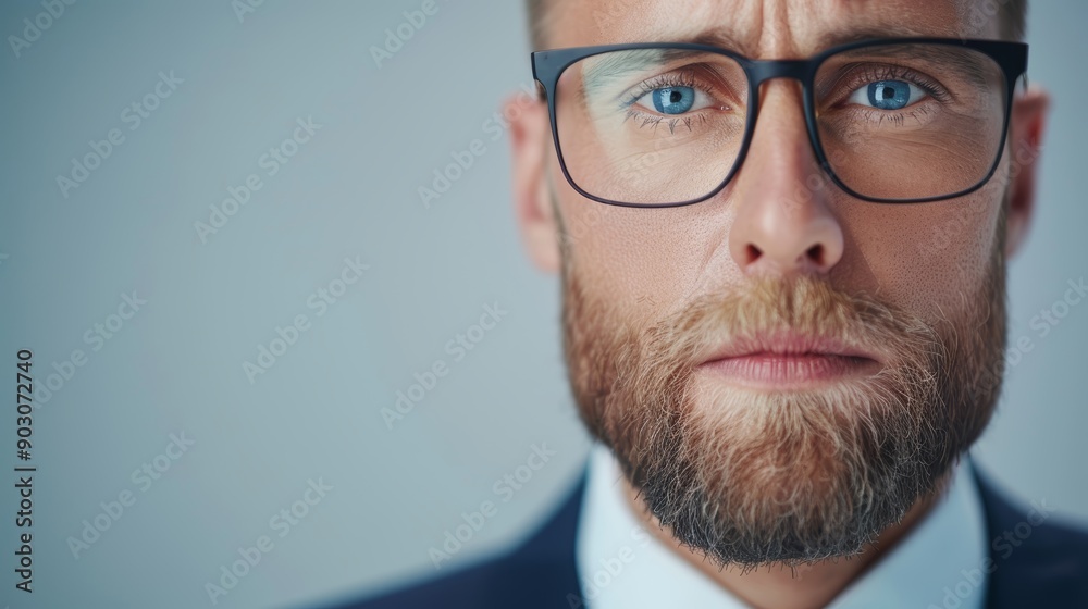 A close-up of an HR manager conducting an exit interview with a laid ...