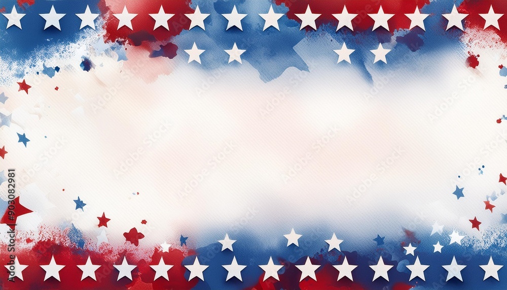 4th of july or memorial day background july 4th red white and blue ...