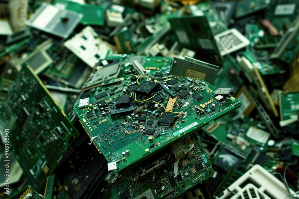 Electronic Waste Recycling and Disposal: Circuit Boards and Components ...