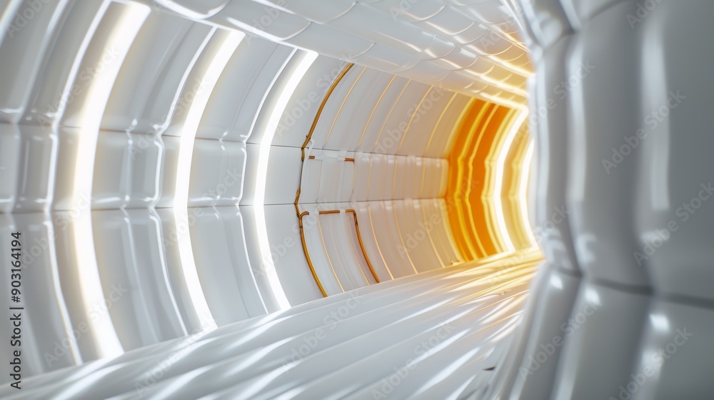 Cutaway view of an advanced thermal insulation and transfer system in ...