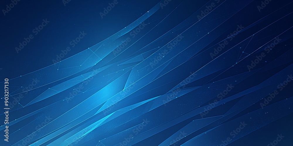 Abstract Blue Background with Gradient Lines and Glow Effect Vector ...
