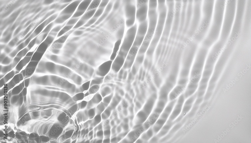 water texture with sun reflections on the water overlay effect for photo or mockup organic light ...