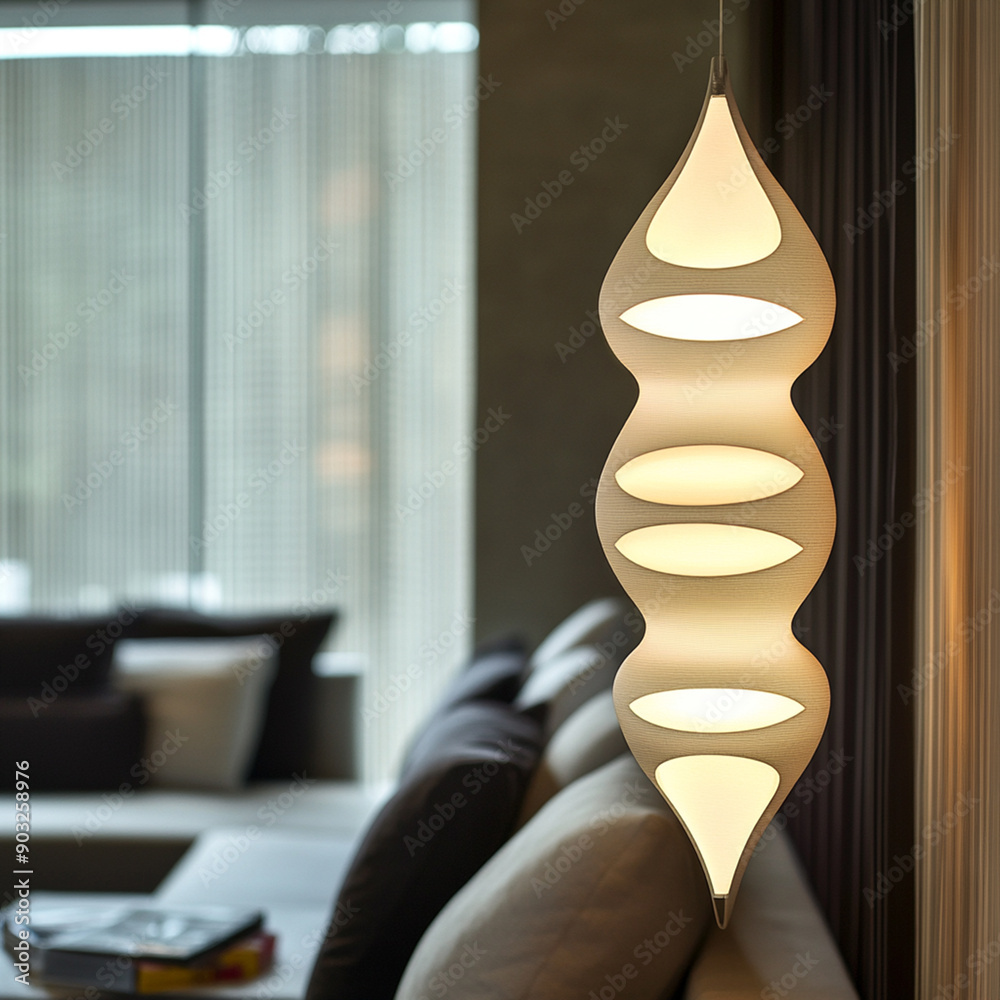 Interior design lamps, living room space with walls and details. modern ...