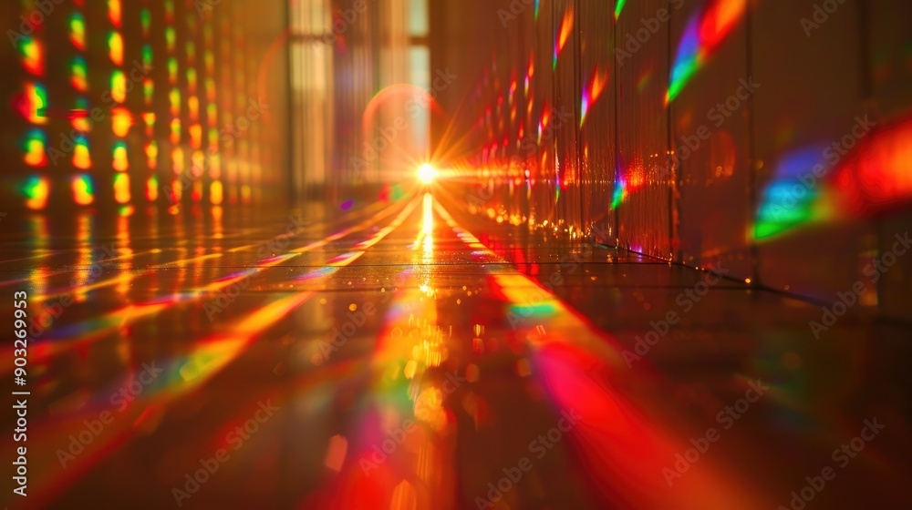 Beautiful diffraction patterns from light passing through a fine ...