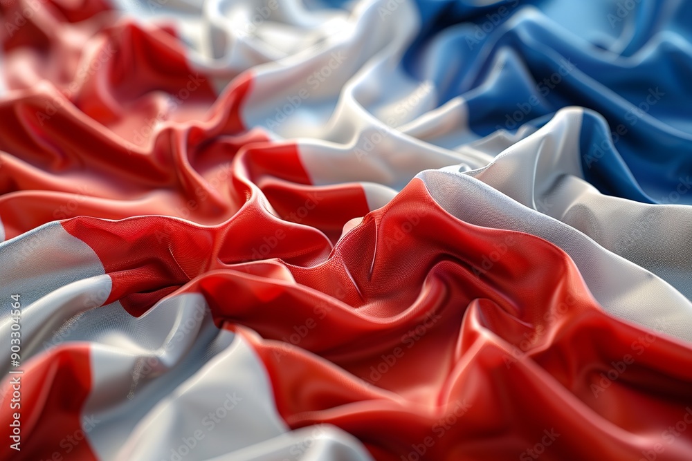 This illustration features the Czech Republic flag, showcasing depth ...