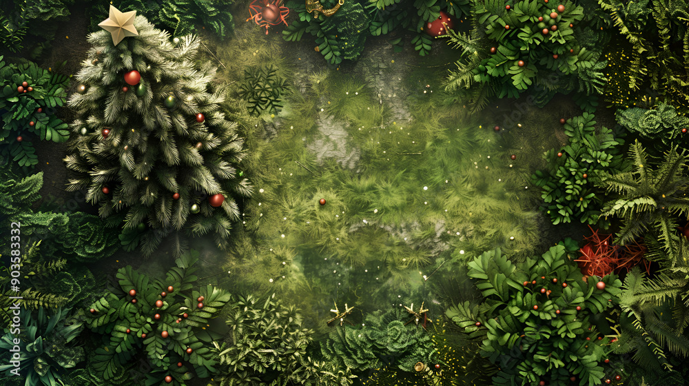 Christmas Battle Map - DnD, RPG Map for Dungeons and Dragons, Game ...