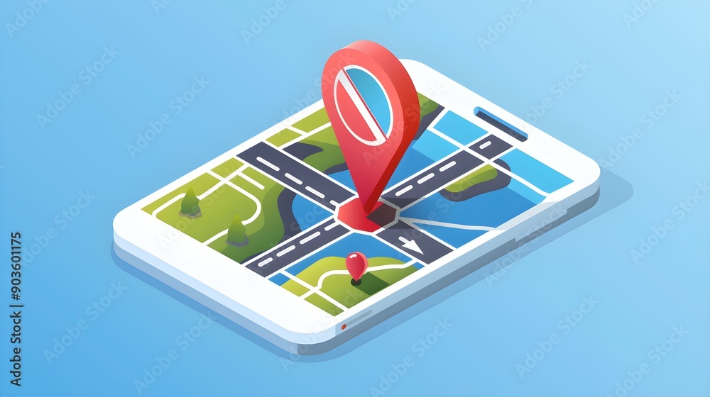 Map icon with pin gps vector flat and location marker pointer place in ...