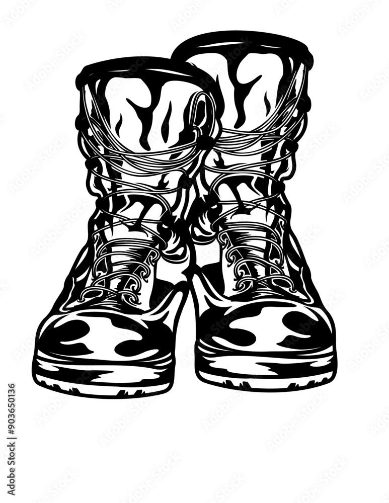 Combat Boots | Army | Country Servant | Military Gear | Veteran Dad ...