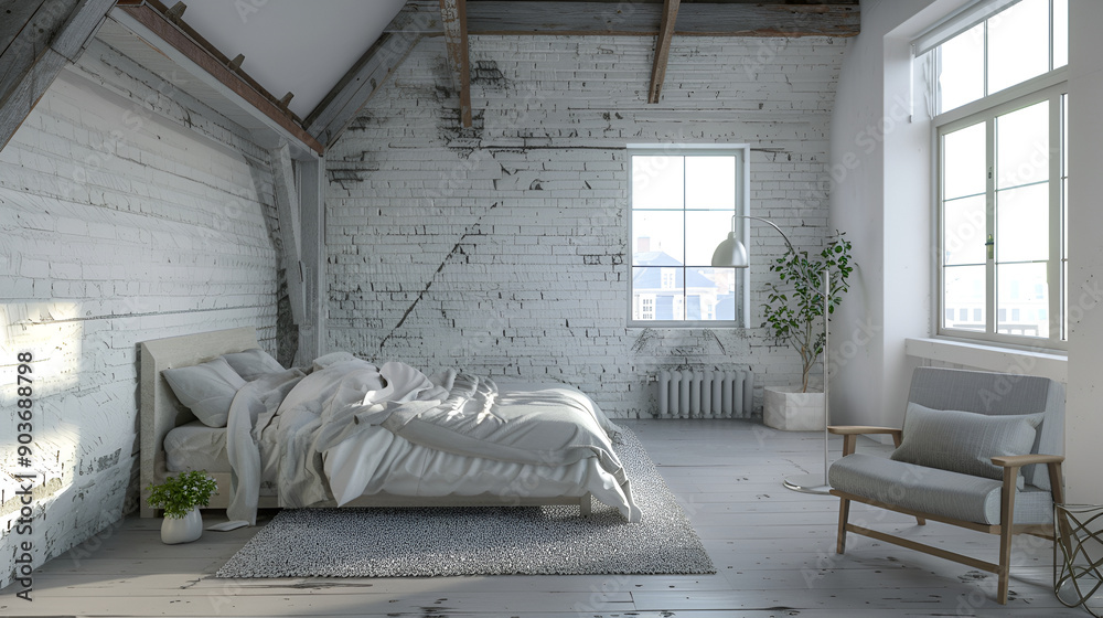 modern bedroom interior background,Elegant minimalist bedroom design ...