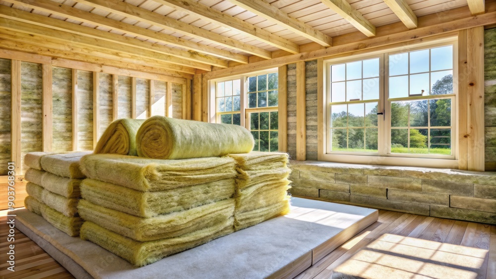 High-quality mineral wool batts for enhanced thermal and acoustic ...