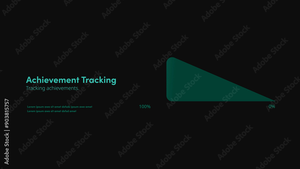 Achievement Tracking | with Control Panel Stock Template | Adobe Stock