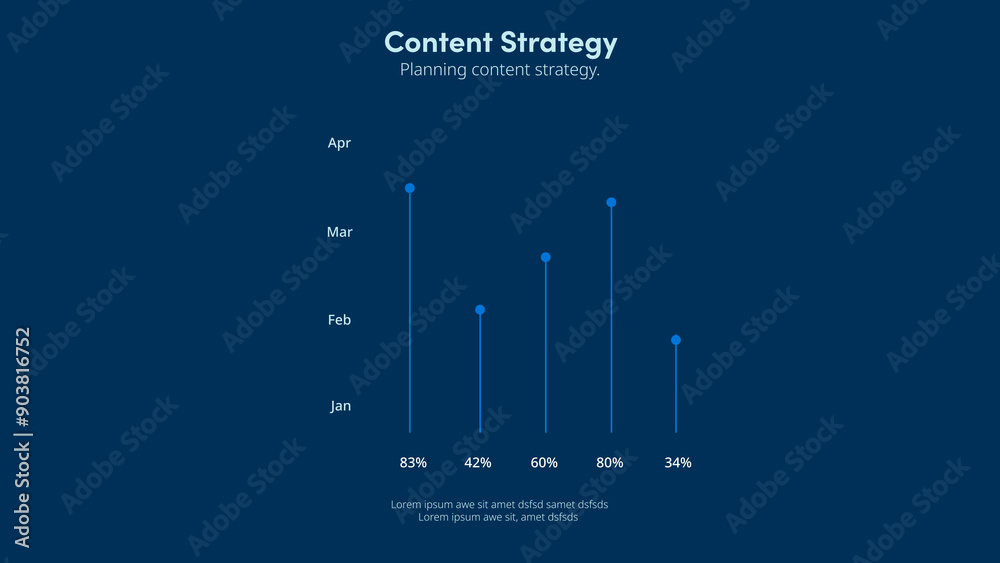 Content Strategy | with Control Panel Stock Template | Adobe Stock