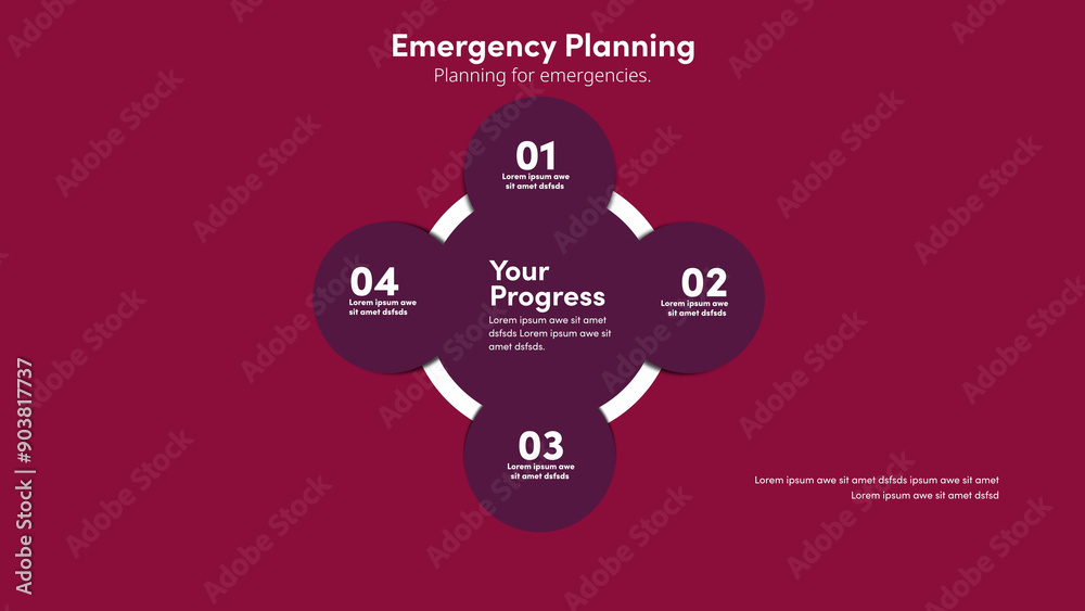 Emergency Planning | with Control Panel Stock Template | Adobe Stock
