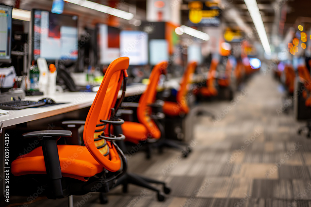 Inside an emergency operations center, with multiple screens displaying ...