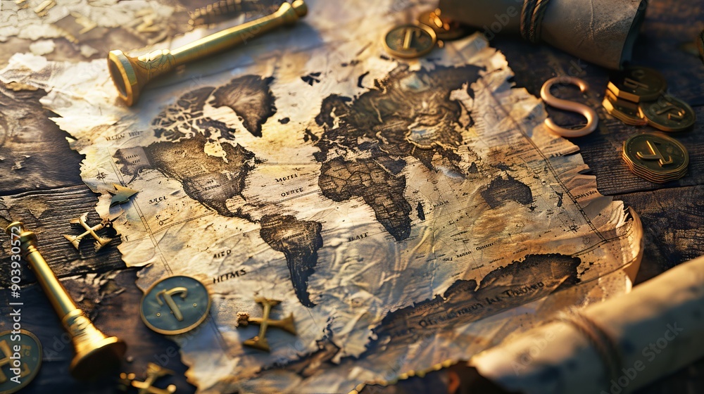 Uncovering Wealth Digitalized Treasure Map Reveals Market Opportunities ...
