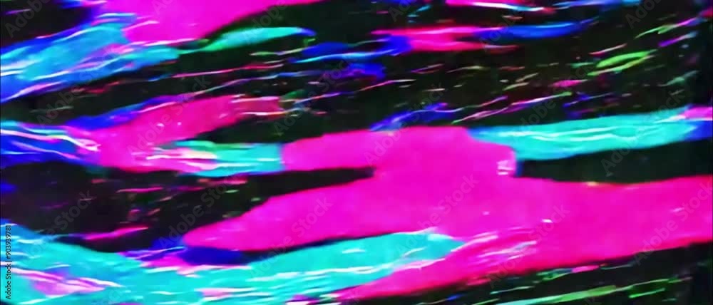 Glitch noise background static television VFX. Digital pixel noise ...