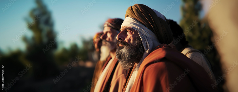 Jewish men, elders, apostles, Pharisees. Ancient Biblical People of the ...