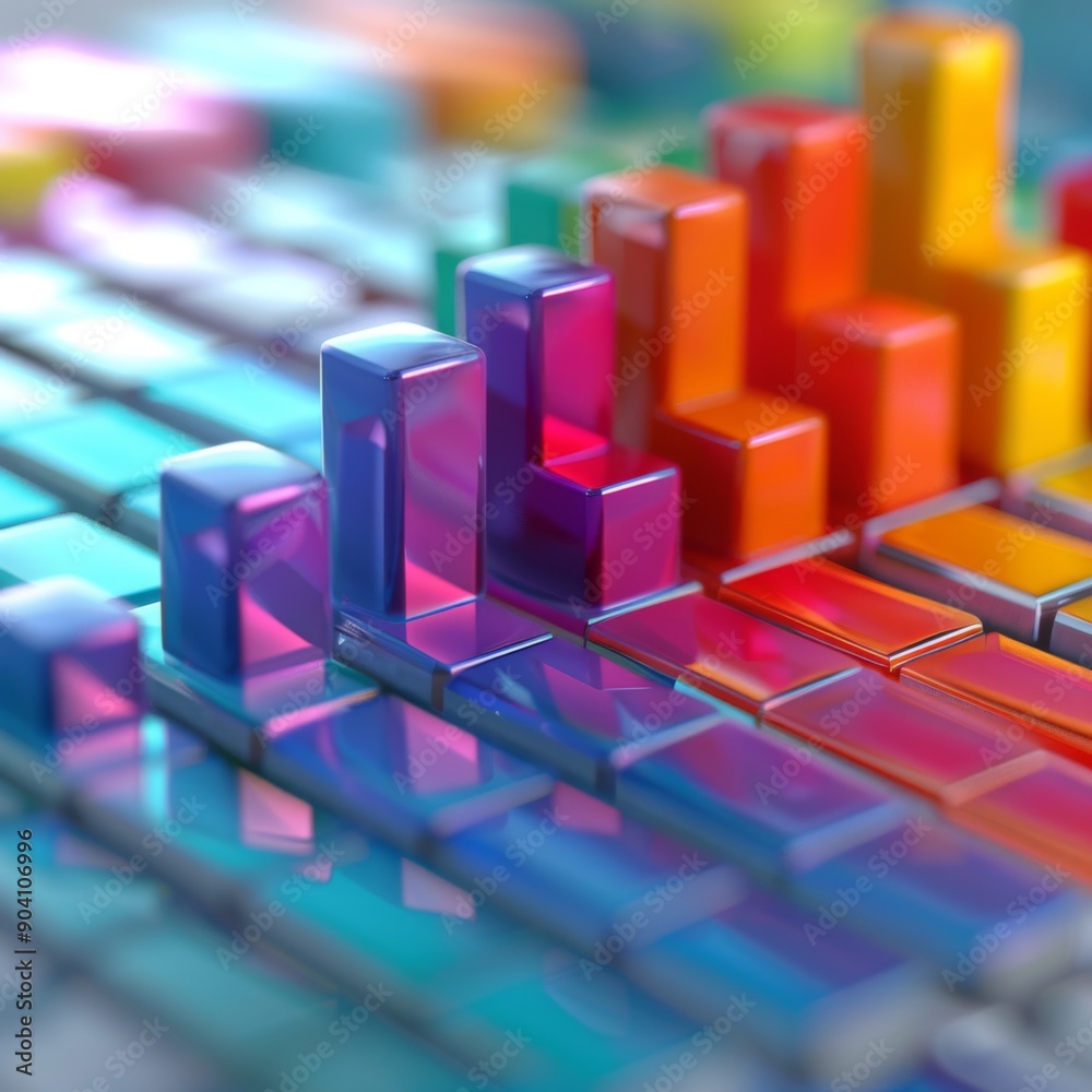 Manual Graphic Illustration Featuring Bar Charts to Display Numerical Data with Clarity and ...