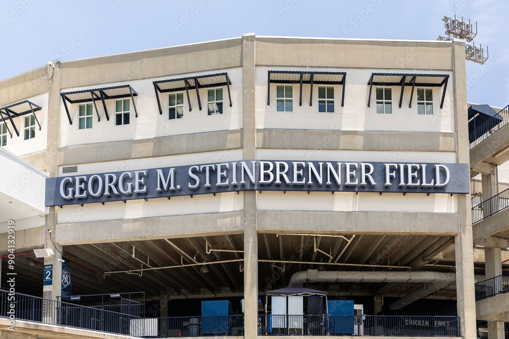 Foto de Tampa, FL, USA - May 29, 2024: George M. Steinbrenner Field is ...