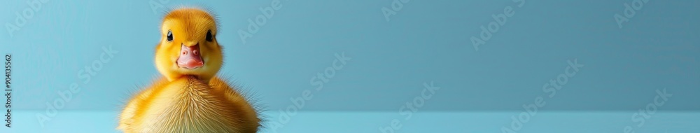 Adorable Flabbergasted Duck in a Pastel Blue Replicant Space, an AI ...