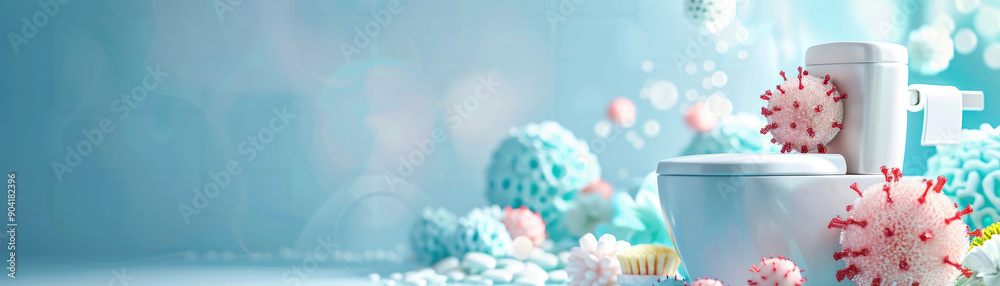 Discover germs lurking in bathroom corners, highlighting neglected ...