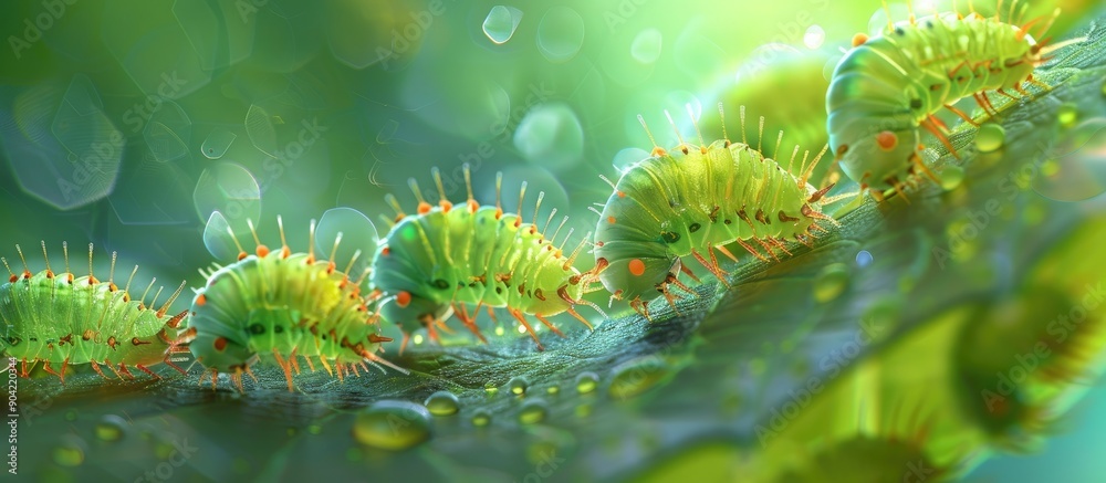 The rice leaf folder larvae can adapt to high temperatures through ...