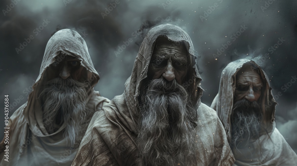 Samyaza and the watchers from the book of enoch. Ancient biblical ...