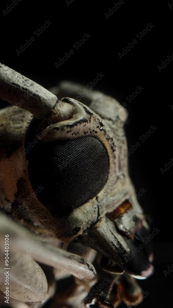 Vertical video. wiggles his mustache, the principle of operation of the ...