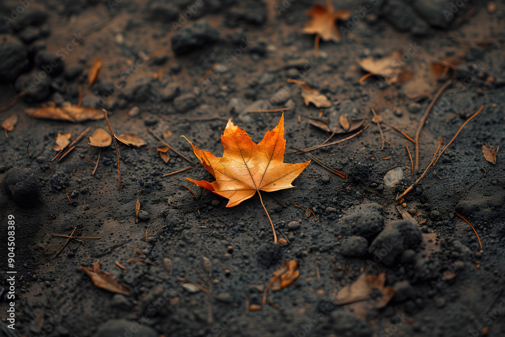 Photo & Art Print The Neglected Leaf: An Ode to the Insignificance of ...
