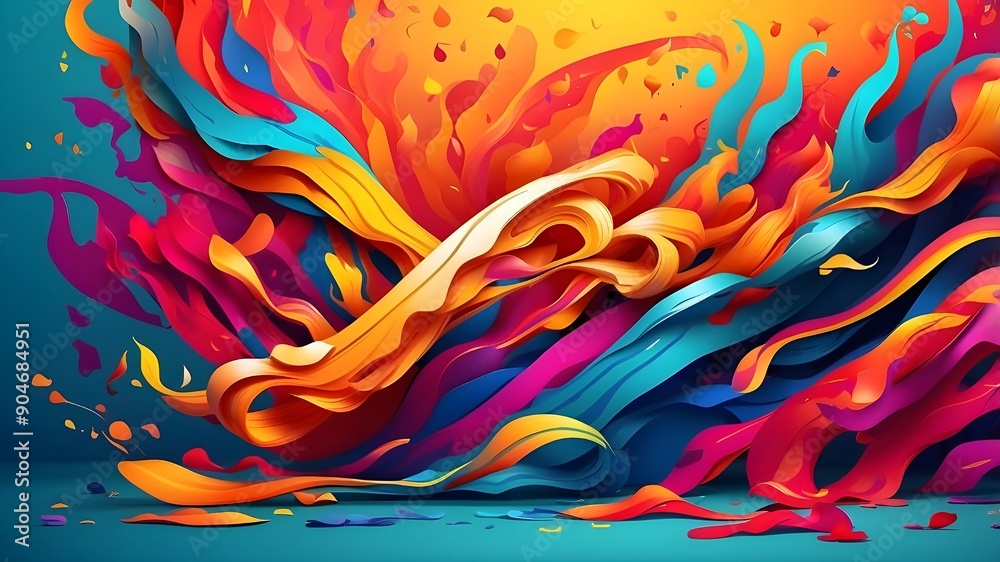 Olympic Games banner idea featuring a vivid flame and eye-catching ...