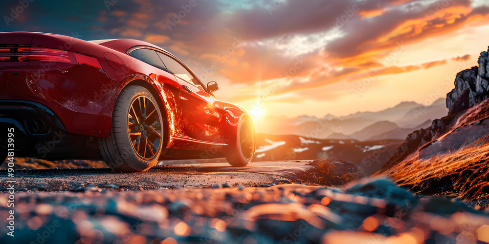 Sleek and Cool Car Design. A Stylish and Modern Vehicle Showcasing ...