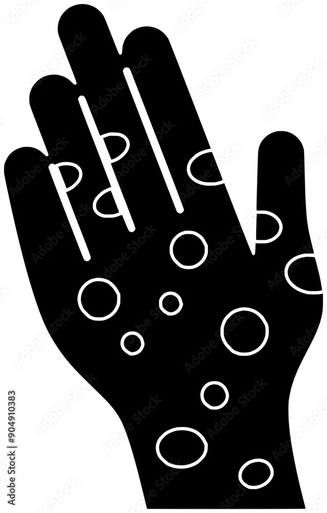 acne illustration illness silhouette virus logo skin icon pain outline ...