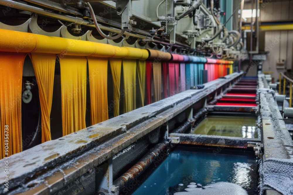 Dyeing Machine for Industrial Fabric Dyeing Process with Threaded ...