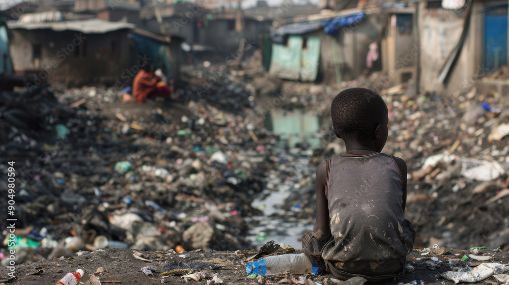 starving children. people are suffering from hunger. poor countries ...