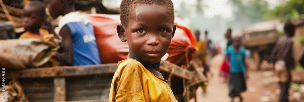 starving children. people are suffering from hunger. poor countries ...