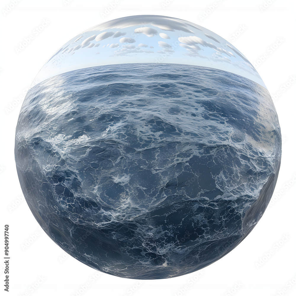 sea panorama, hdri, environment map , round panorama, spherical ...
