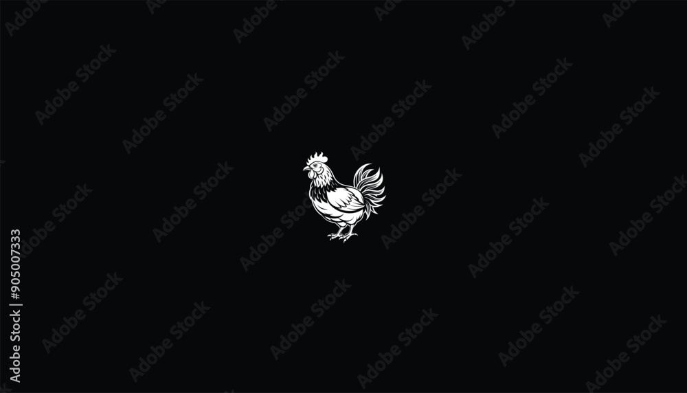 brahma chicken design, logo, art, symbol, concept, idea, vector ...