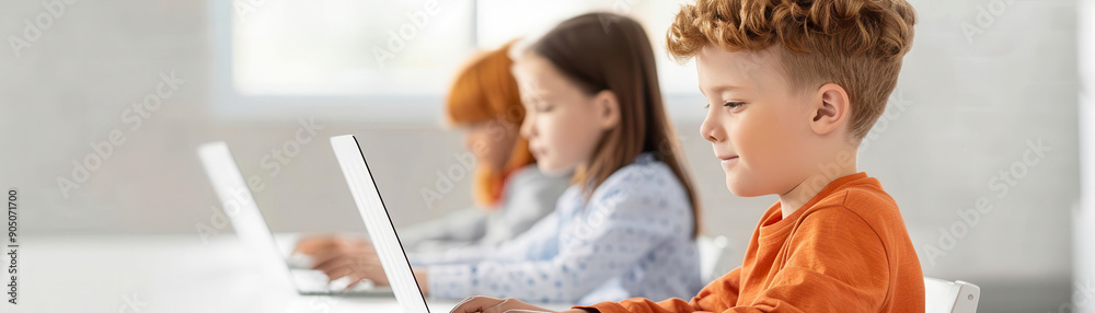 Gen Z collaborating on school projects via cloud-based platforms ...