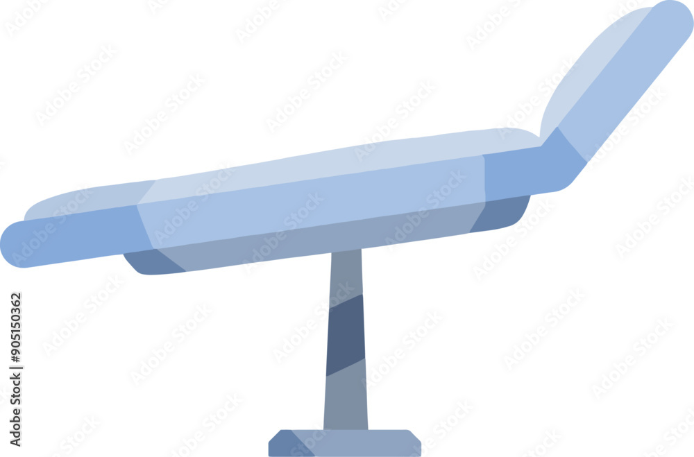 Dental Medical chair. Hospital and clinic element. Empty armchair ...