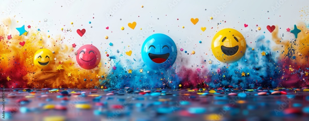 Celebrate International Comedy Day with lively drawings of colorful ...