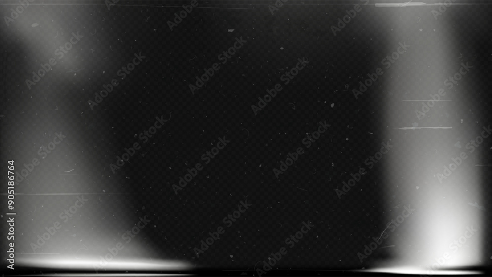 Old film texture with scratches, noise and light leaks. Realistic ...