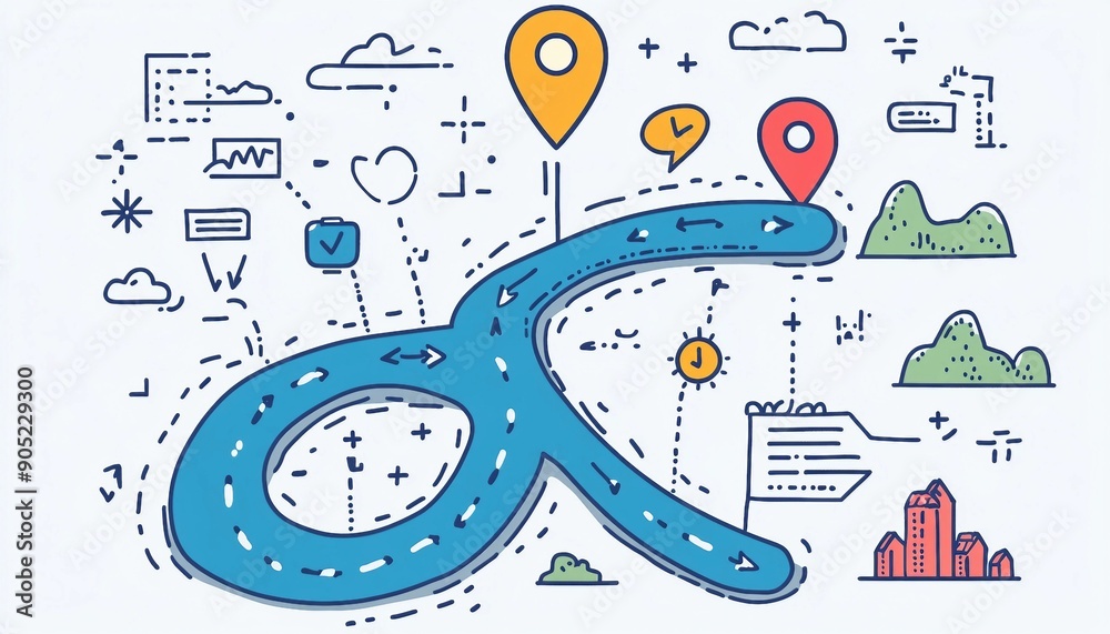 Career Development Journey: Roadmap to Success with Key Achievements ...